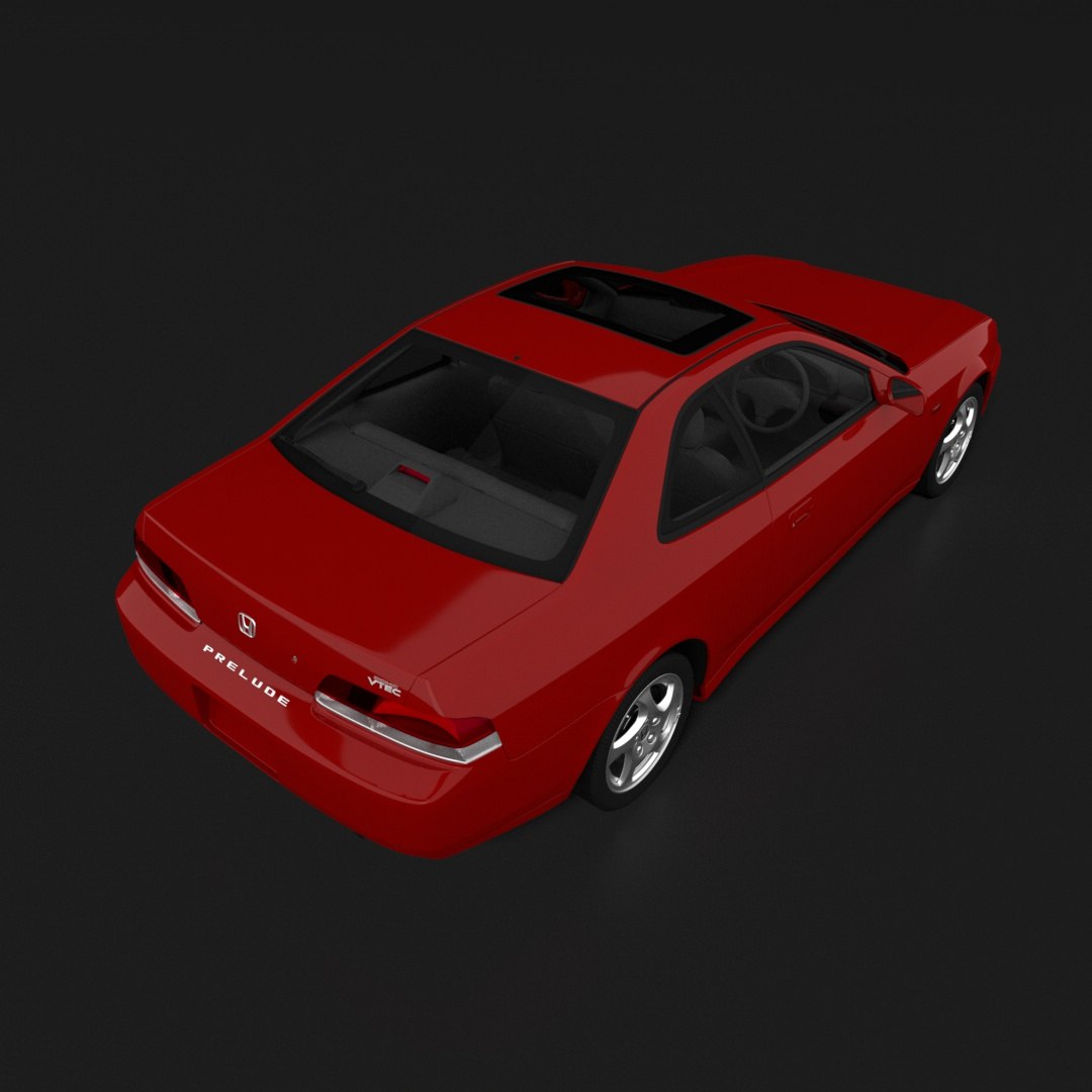 Honda Prelude VTi 3D - TurboSquid 2340633