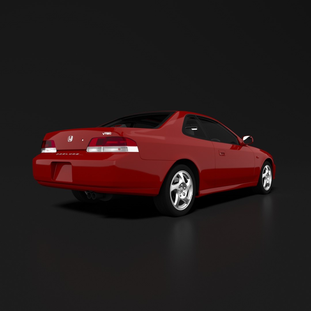 Honda Prelude VTi 3D - TurboSquid 2340633