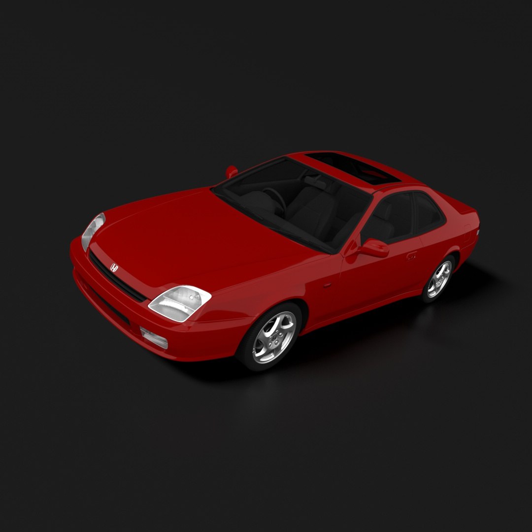 Honda Prelude VTi 3D - TurboSquid 2340633