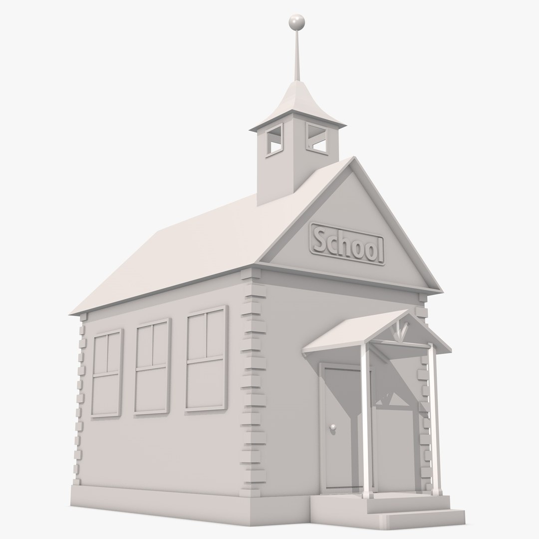 3d School House