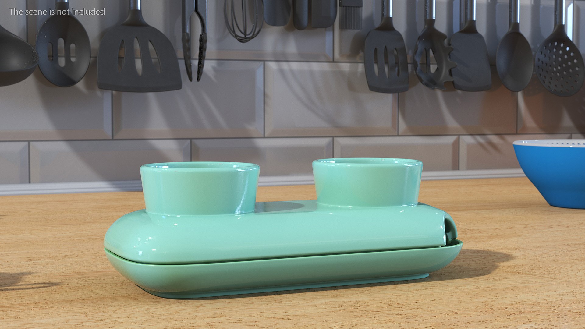 3D Double Herb Pot Sagaform Green - TurboSquid 2216630