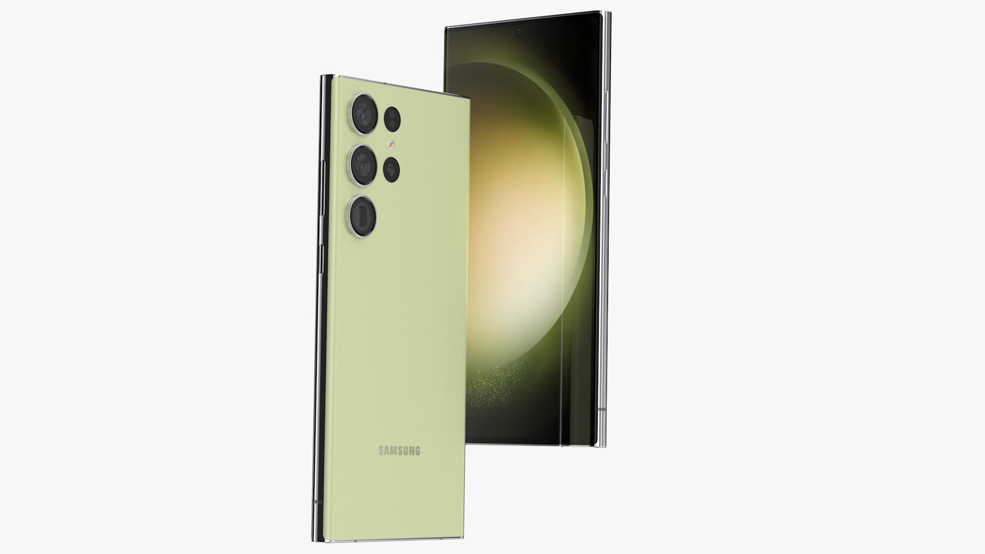 3D Samsung Galaxy S23 Ultra Lime Model - TurboSquid 2025015