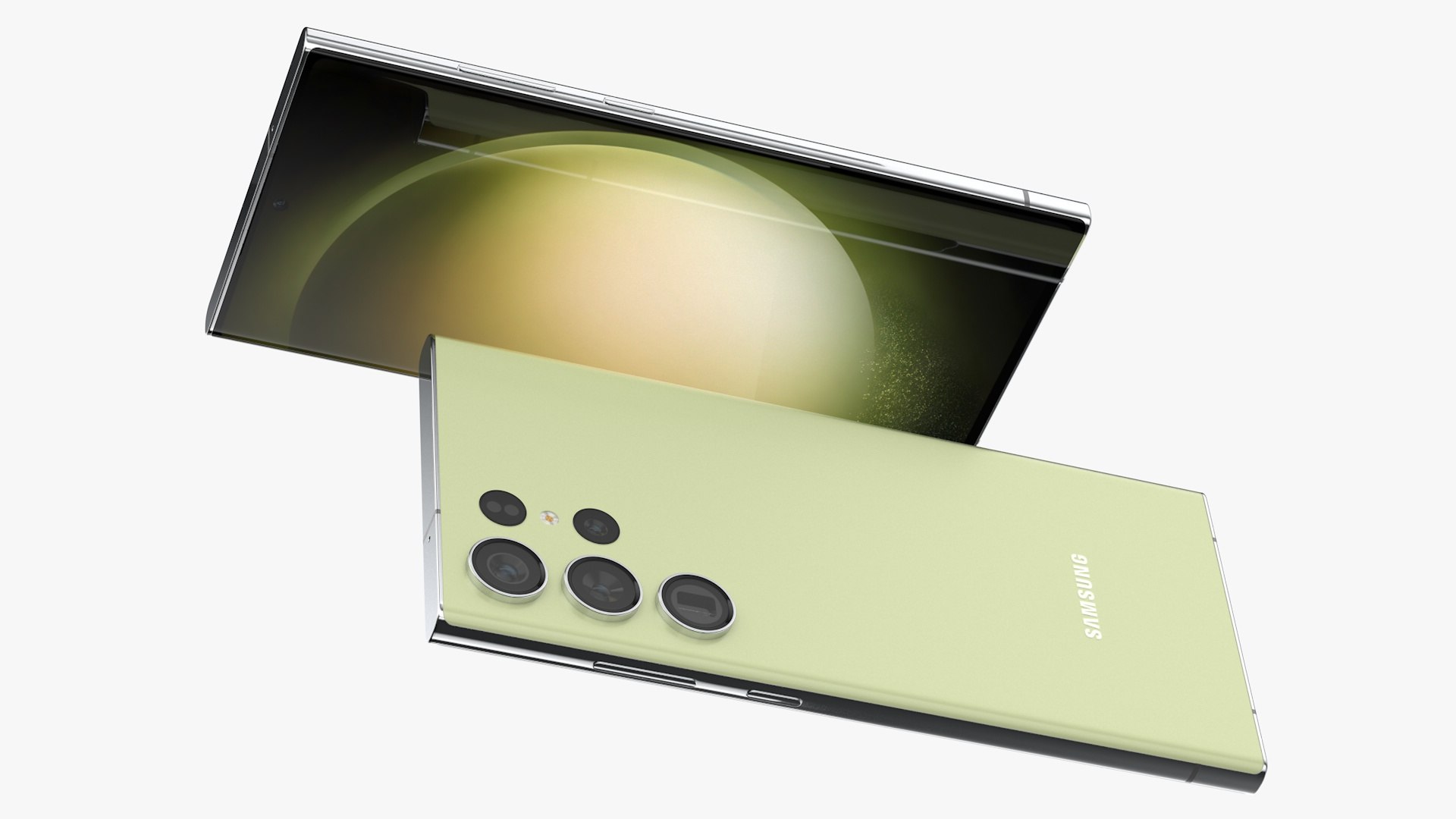 3D Samsung Galaxy S23 Ultra Lime Model - TurboSquid 2025015