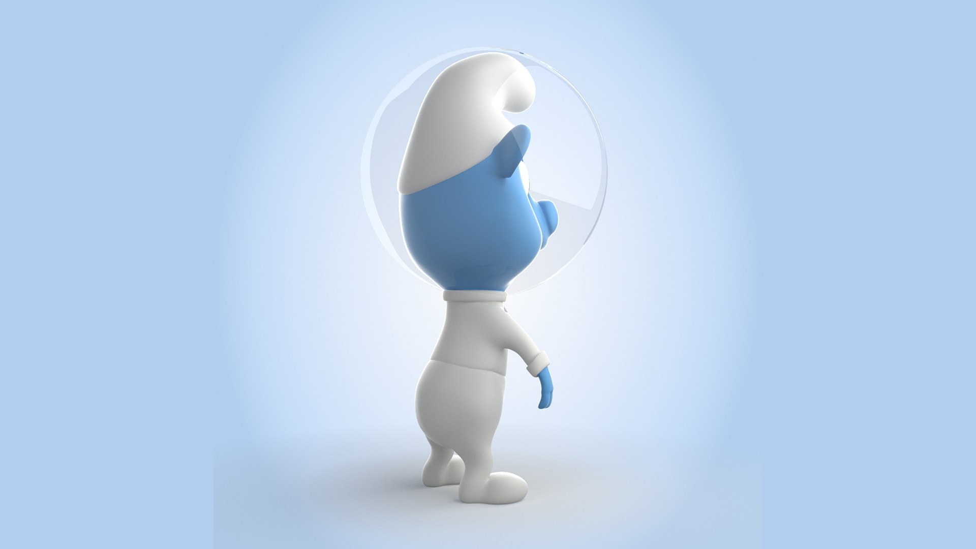 AstroSmurf Model - TurboSquid 2028545