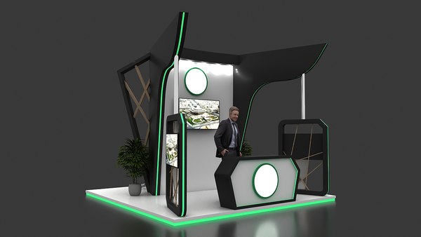 3D модель Booth 4x4 WING - TurboSquid 2085688