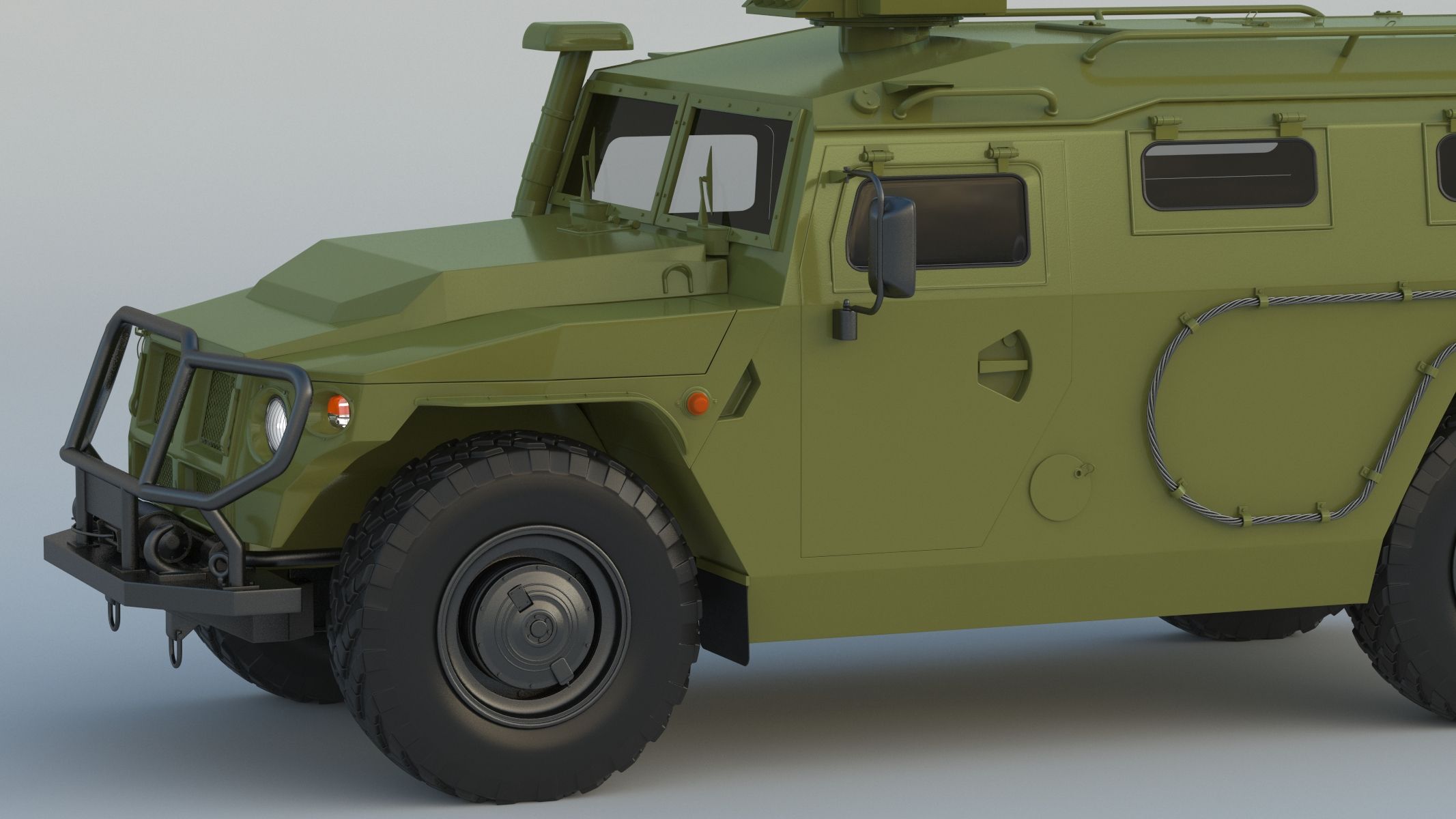 3D GAZ Tigr Russian Military Vehicle - TurboSquid 1922036