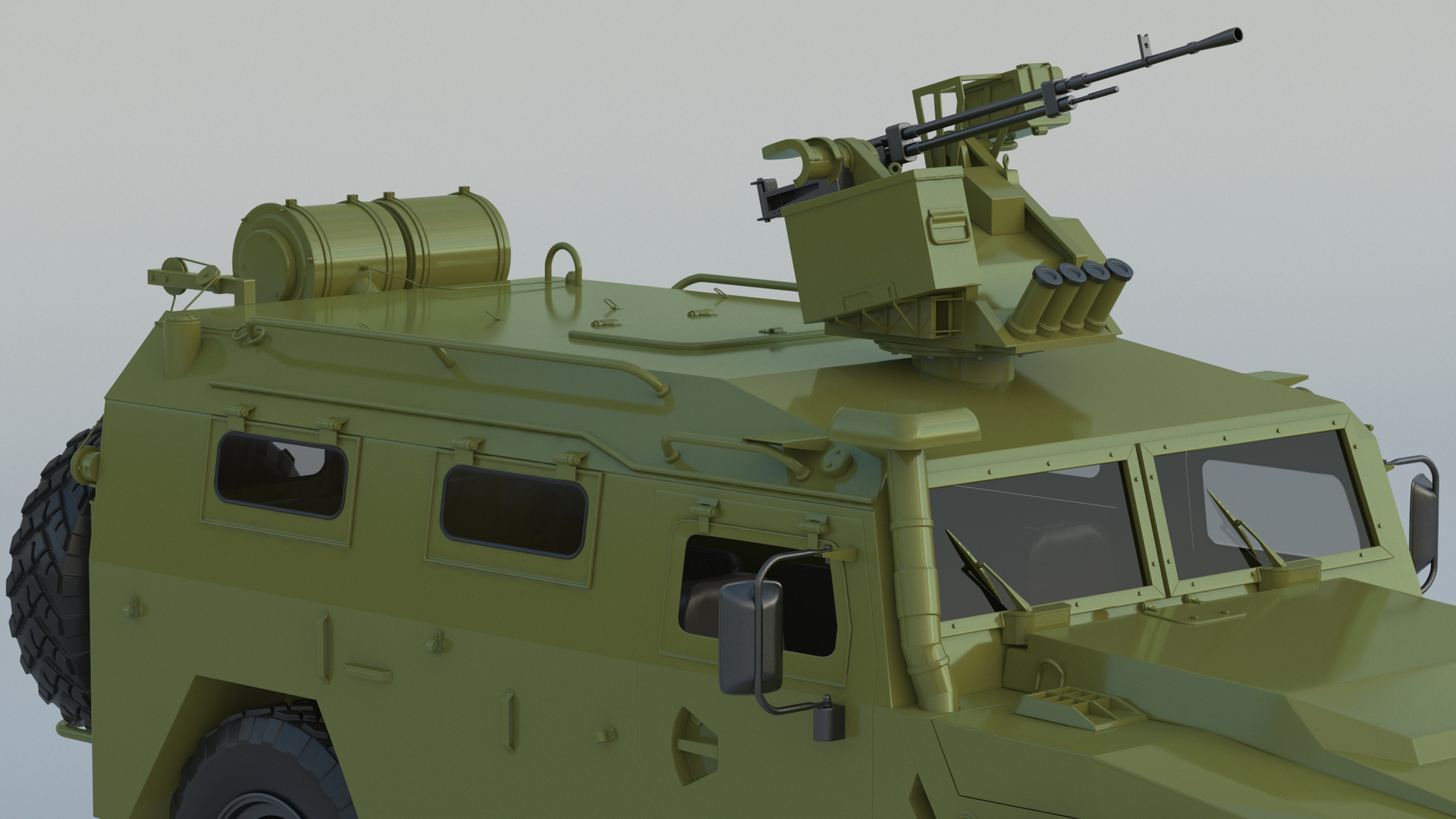 3D GAZ Tigr Russian Military Vehicle - TurboSquid 1922036