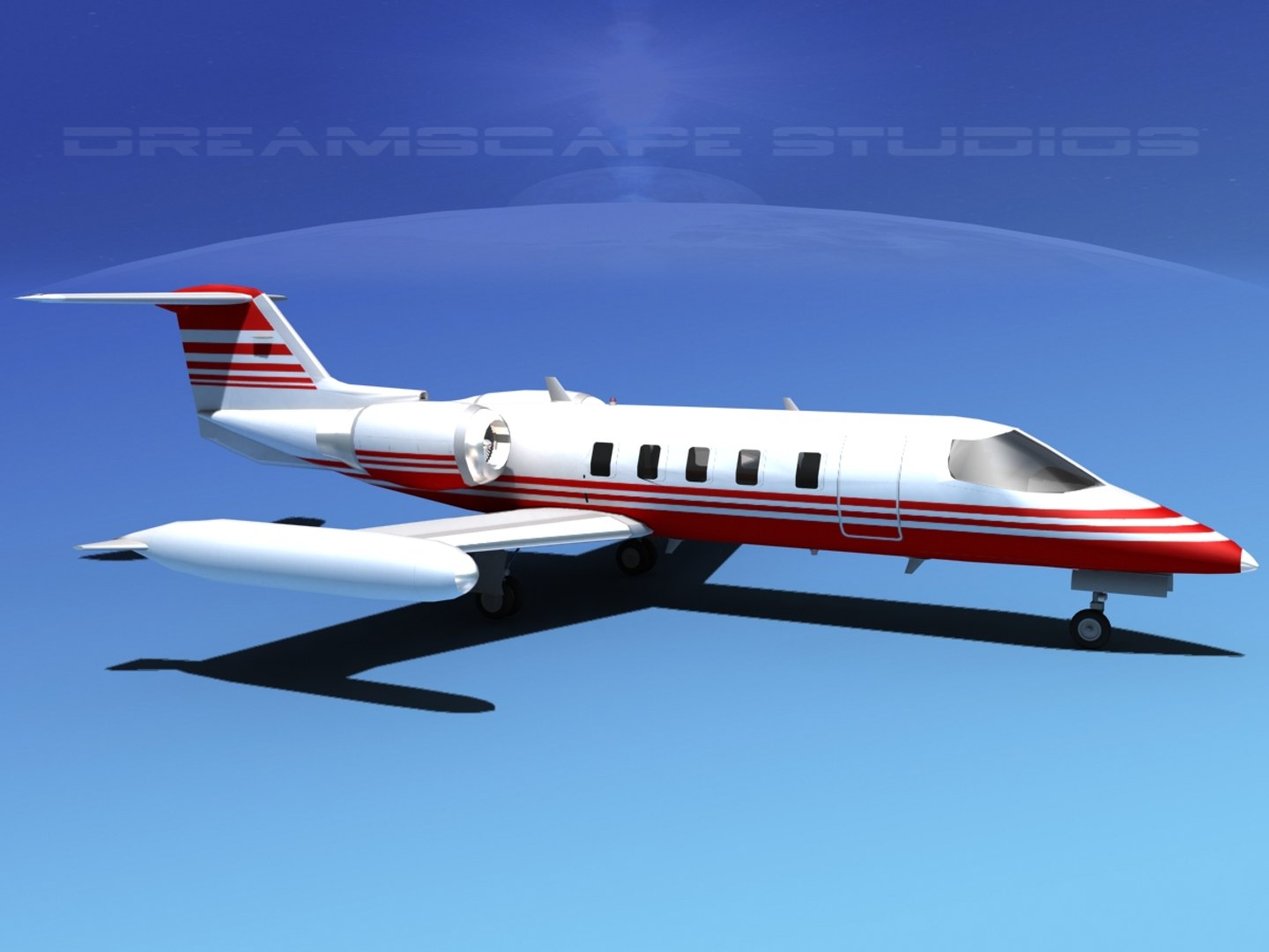 Learjet 35 3d Dxf
