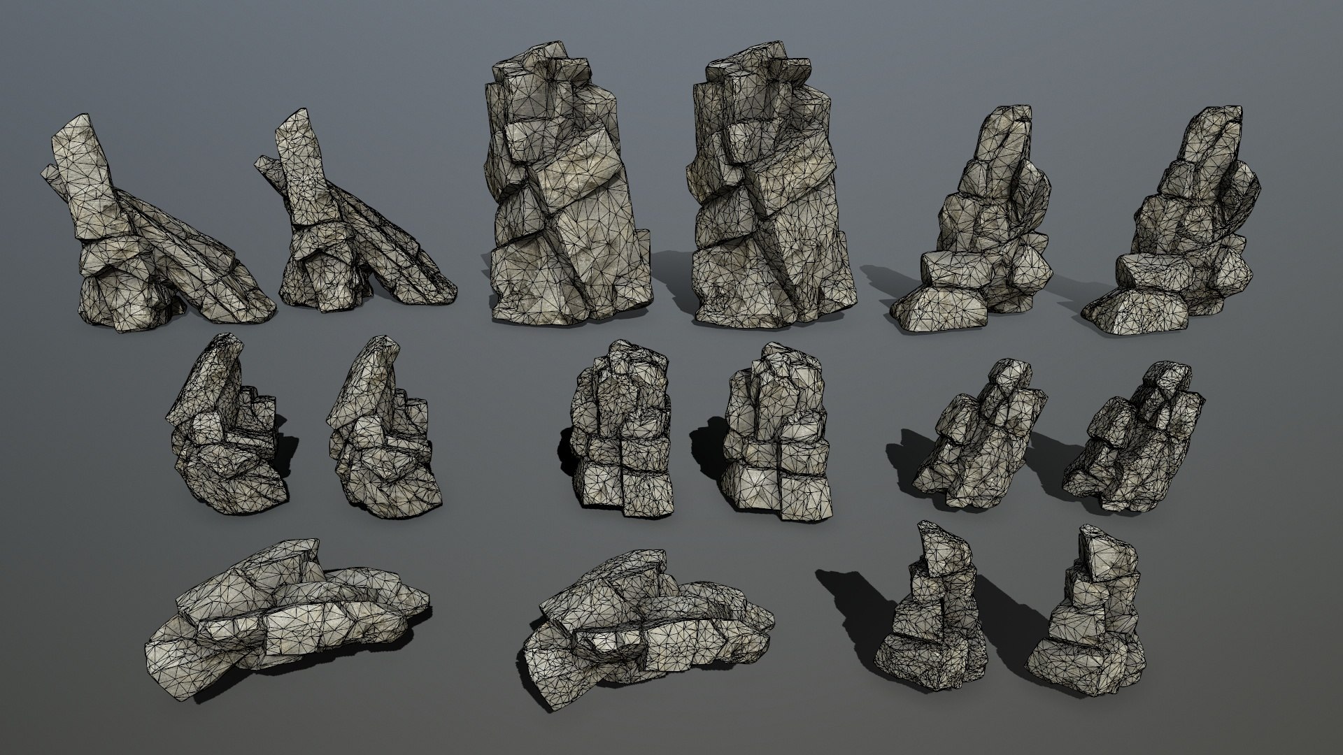 Rocks Model - TurboSquid 1943874