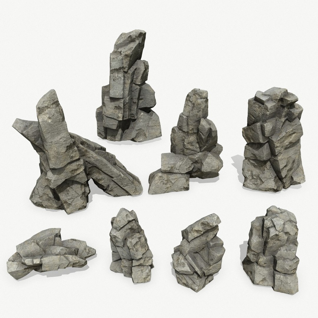 Rocks Model - TurboSquid 1943874