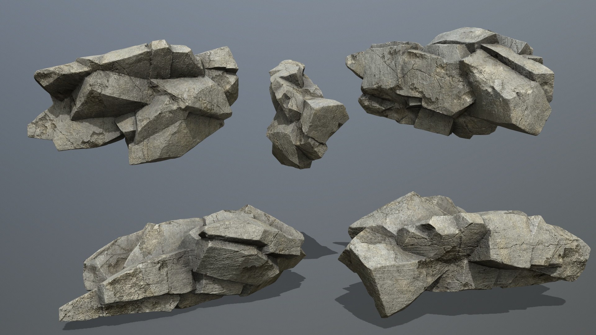 Rocks Model - TurboSquid 1943874