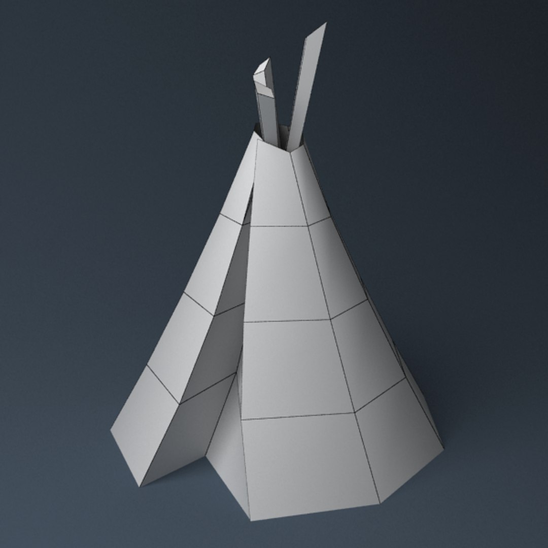 Tipi 3d Model