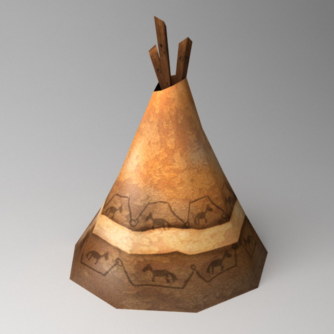 Tipi 3d Model 