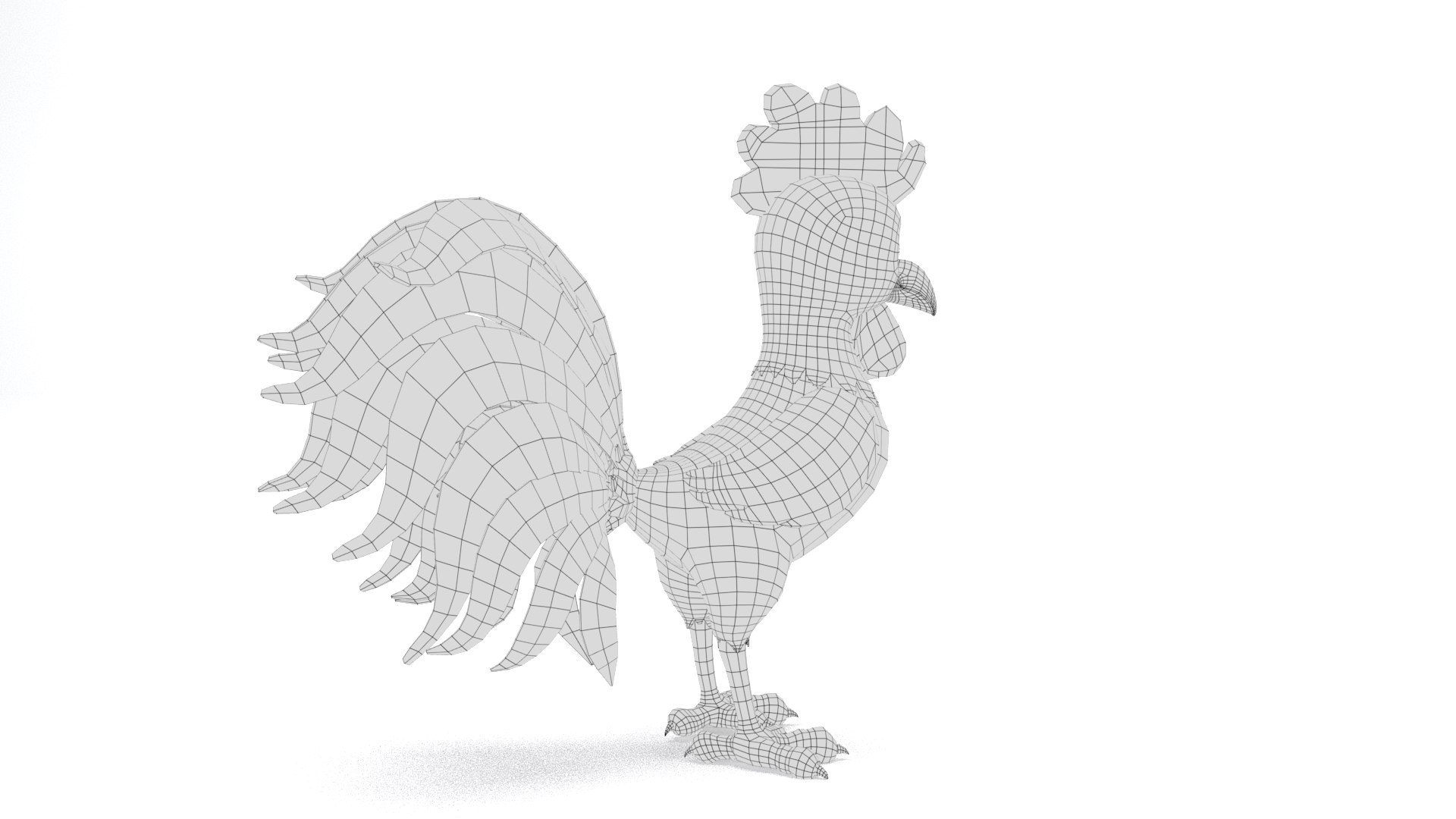 Rooster 3D - TurboSquid 2079150