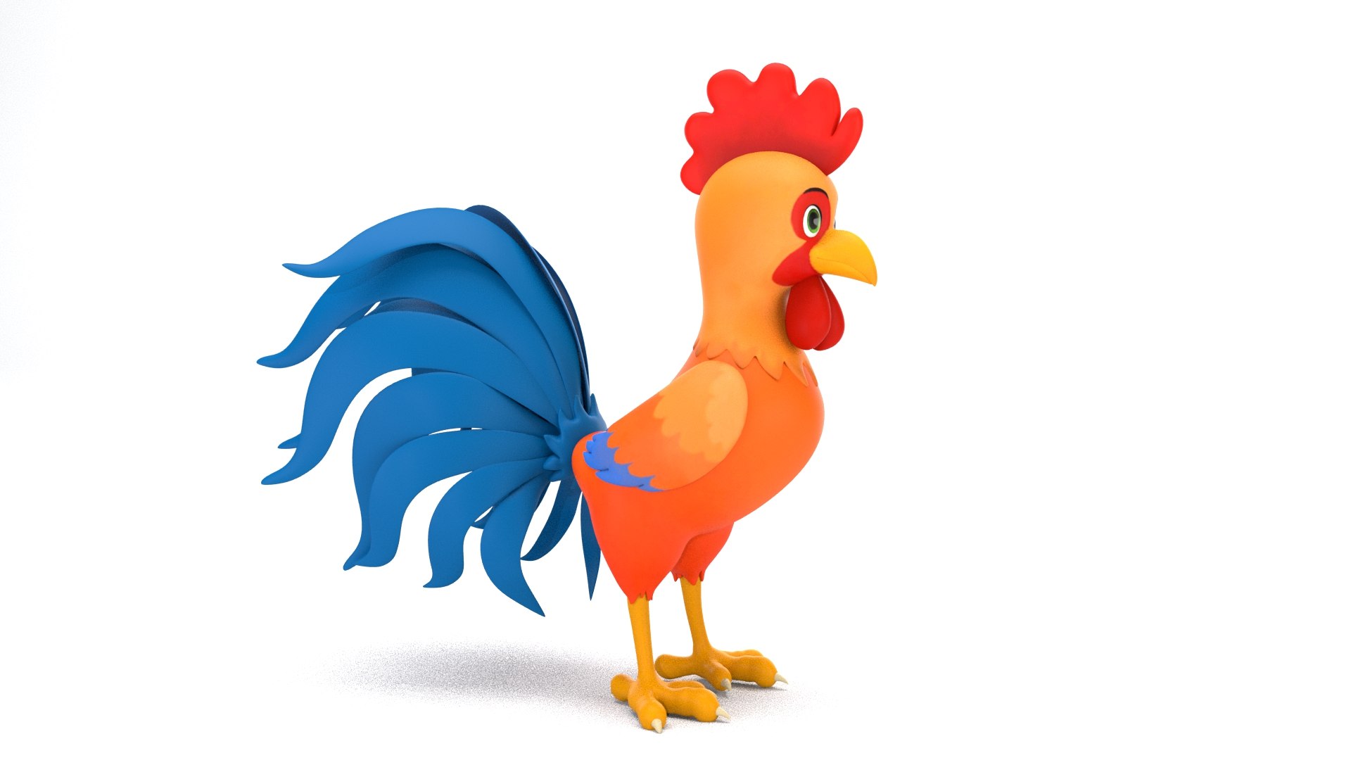 Rooster 3D - TurboSquid 2079150