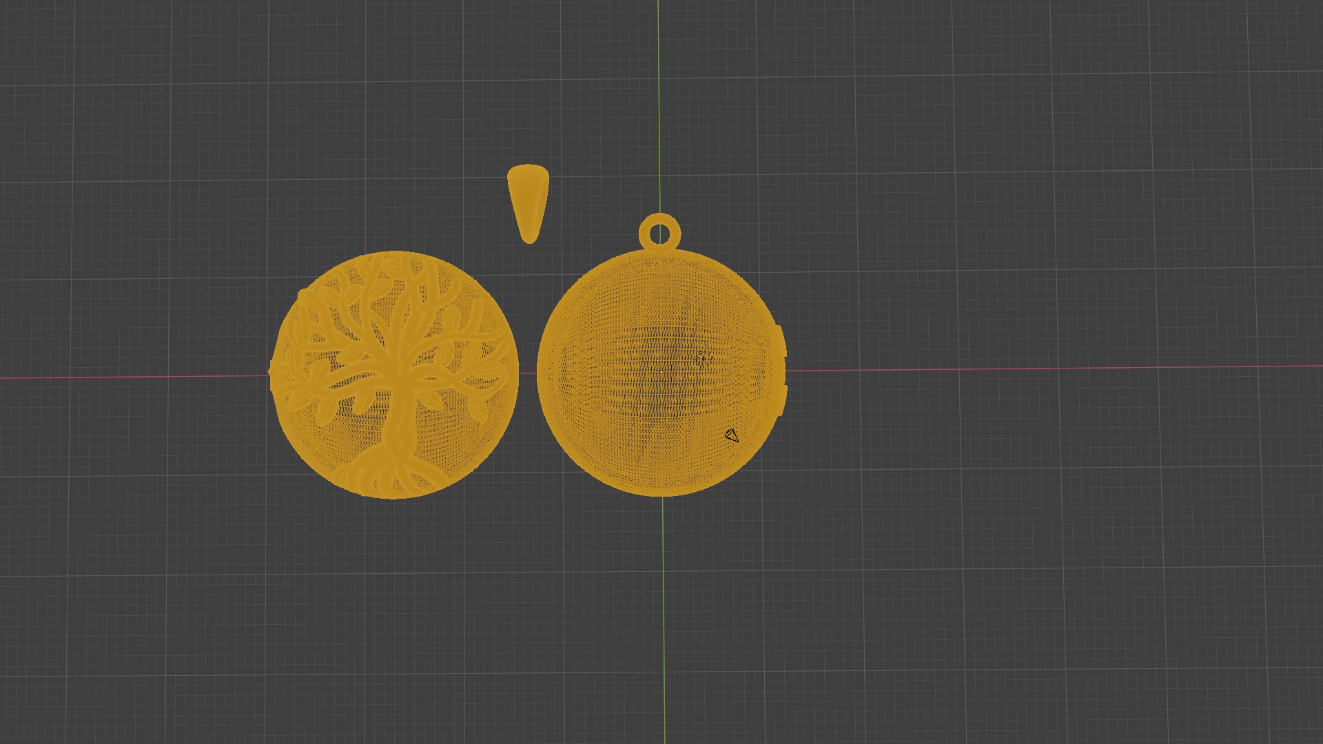 3D Model Life Tree Pendant - TurboSquid 1905275