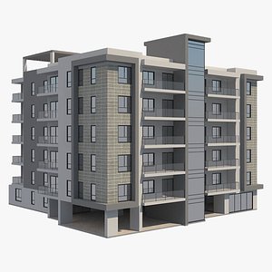 Free Building Apartment 3D Model - TurboSquid 1315556