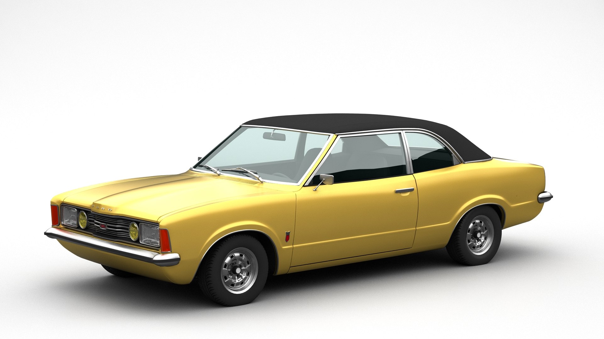 Ford Taunus GXL TC1 3D - TurboSquid 2010812