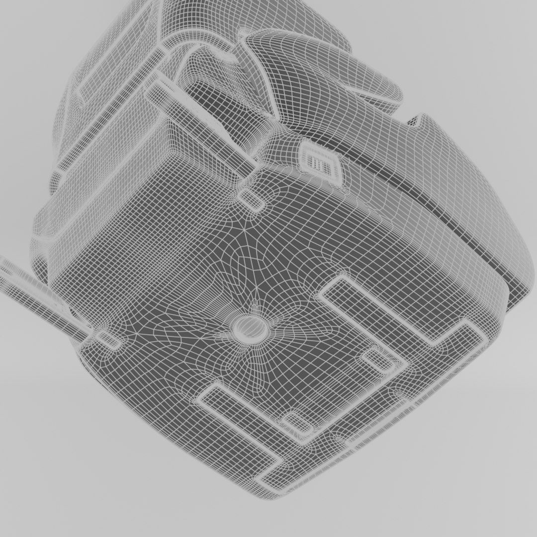 3D Recaro MAKO Children Car Seat Core Power Berry - TurboSquid 1763605