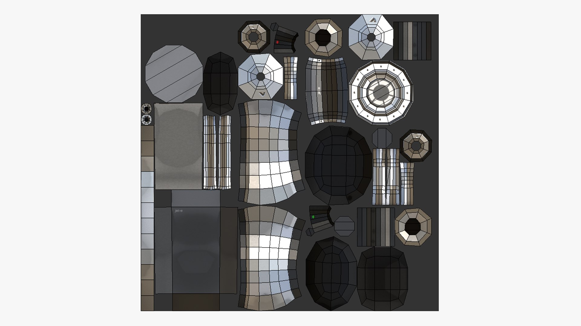 Jetpack Low Poly E05 - SciFi Character Design 3D Model - TurboSquid 2255387