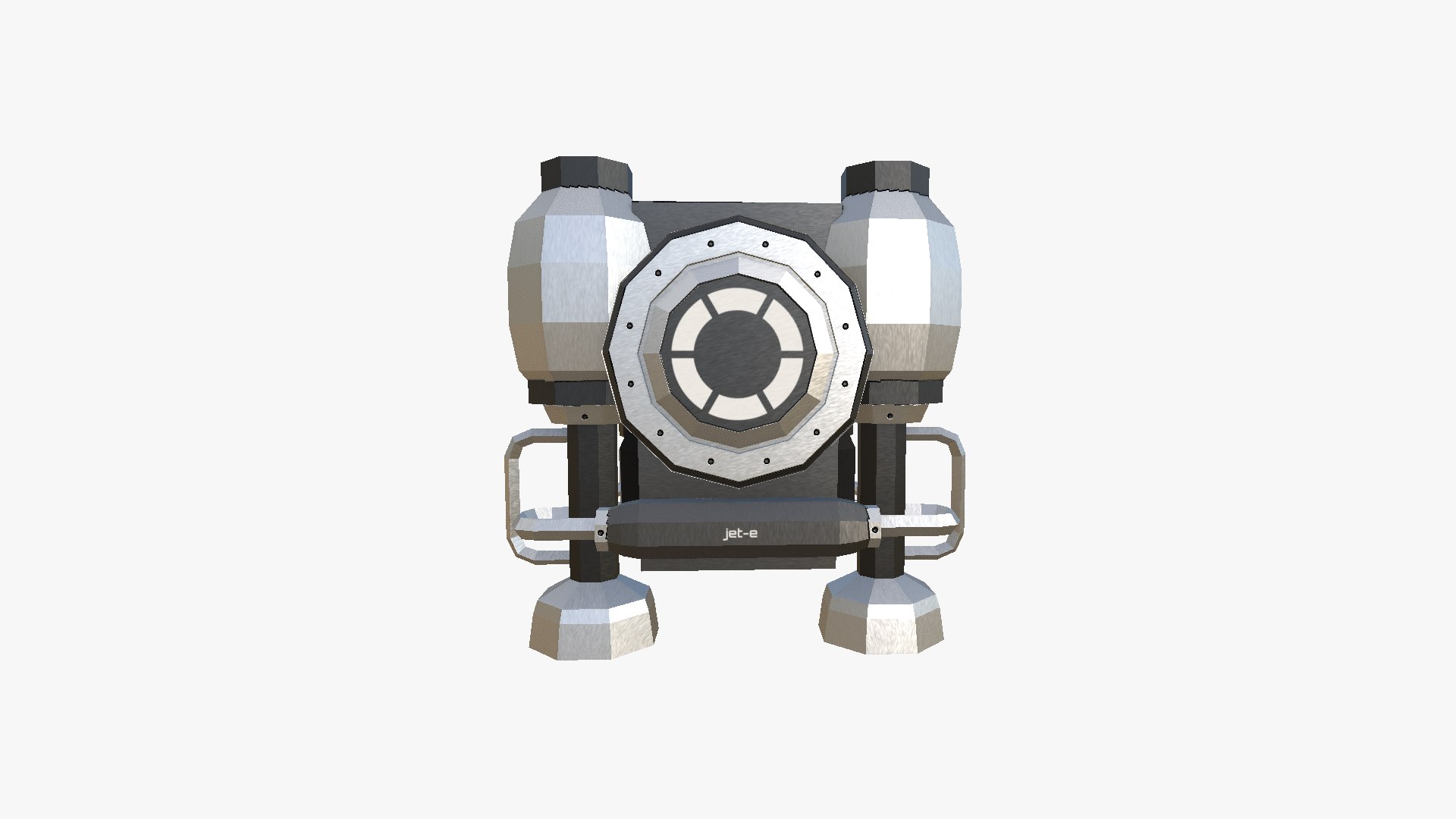 Jetpack Low Poly E05 - SciFi Character Design 3D Model - TurboSquid 2255387