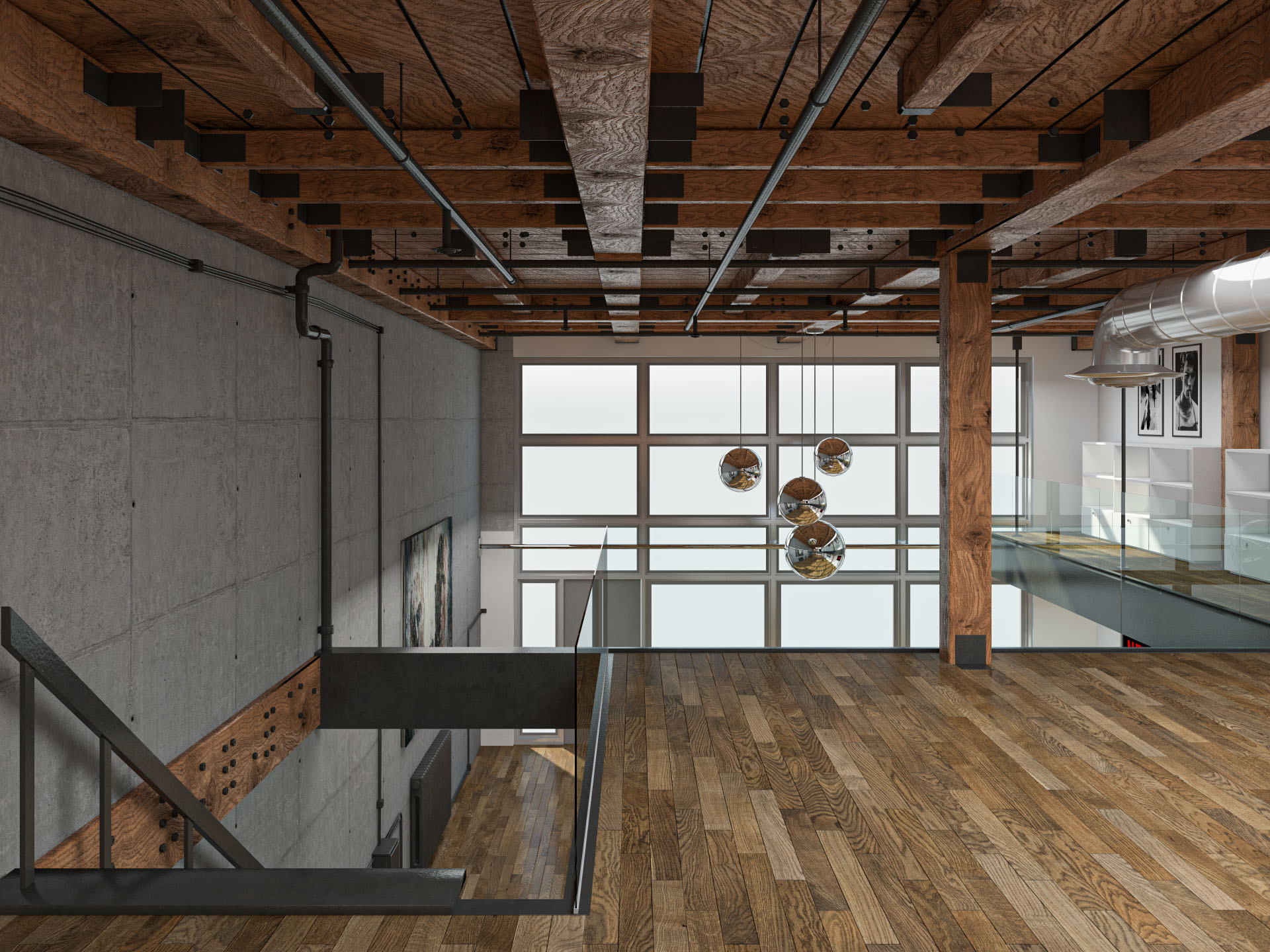 Warehouse Home Loft Office 3D model - TurboSquid 1848932