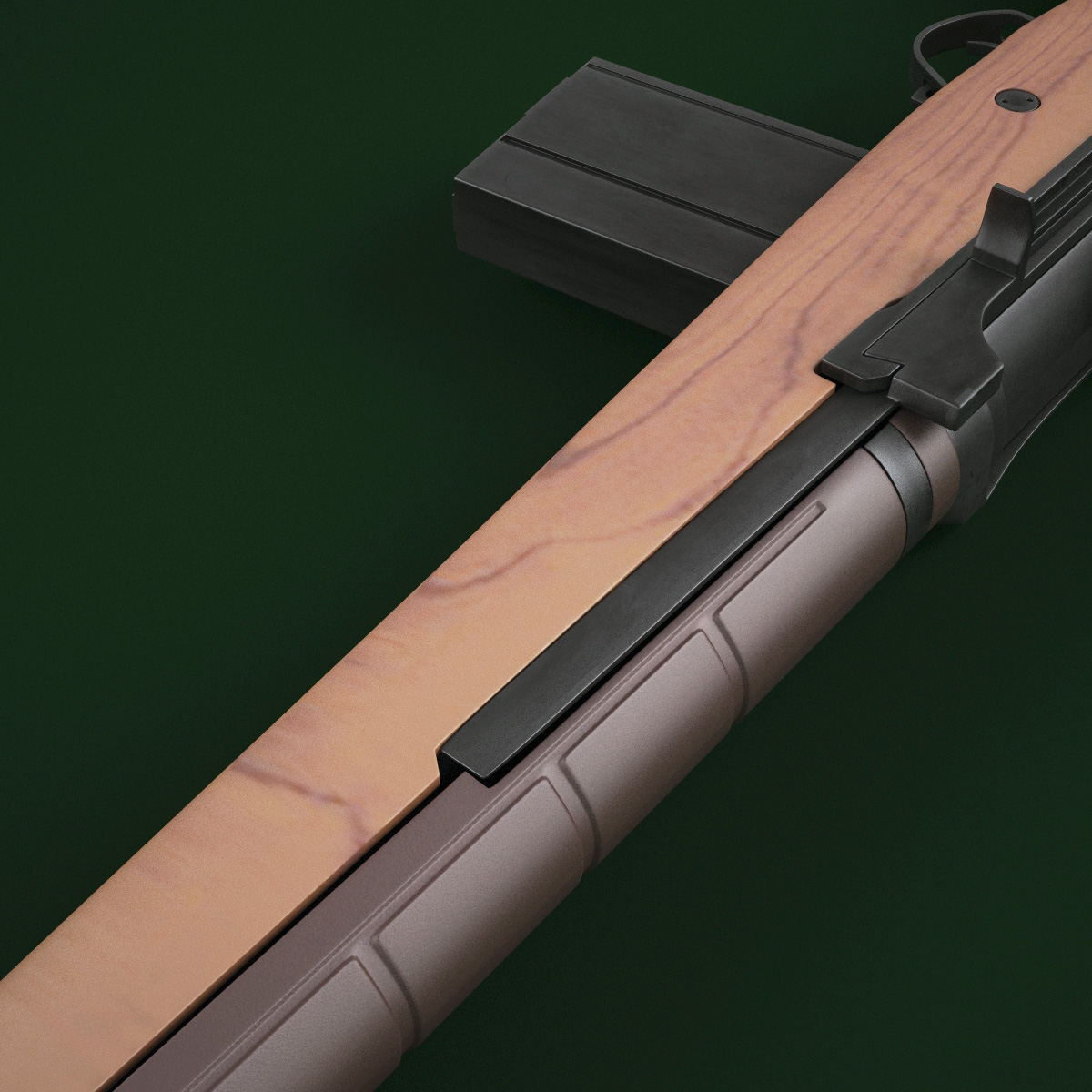 3d m14 rifle m6 bayonet