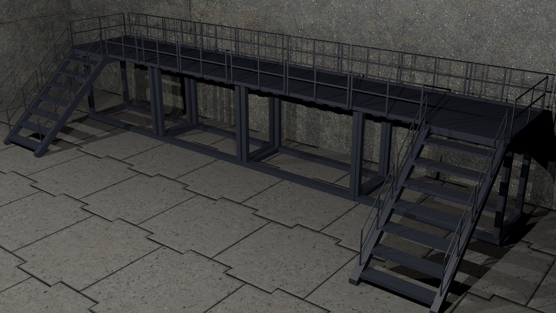 maya modular catwalk