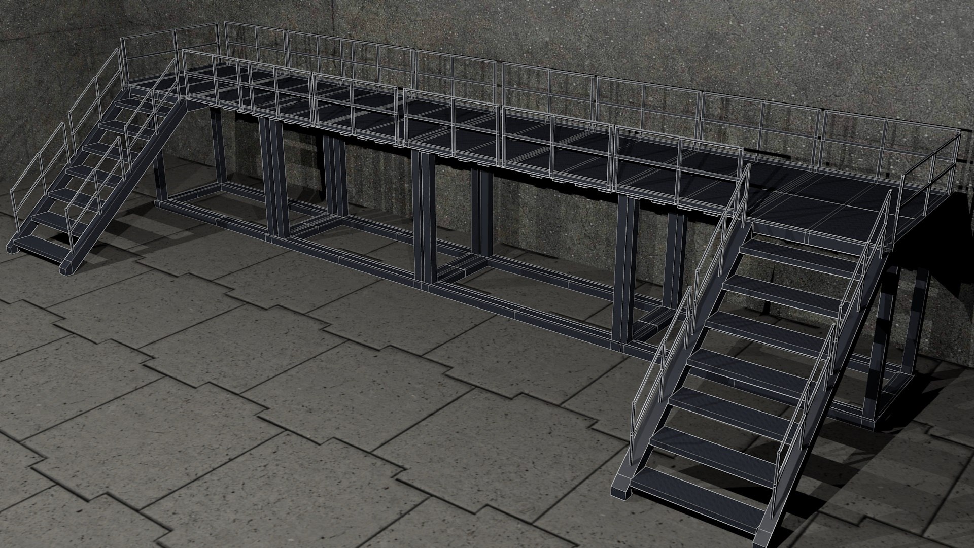 maya modular catwalk