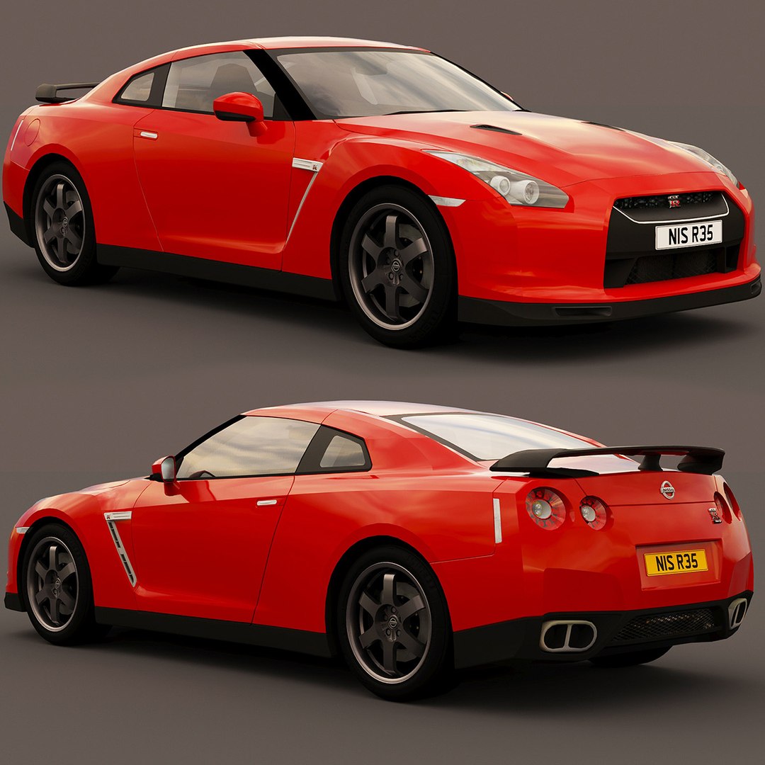 3D Nissan Skyline R35 V Spec 2010 - TurboSquid 2217161