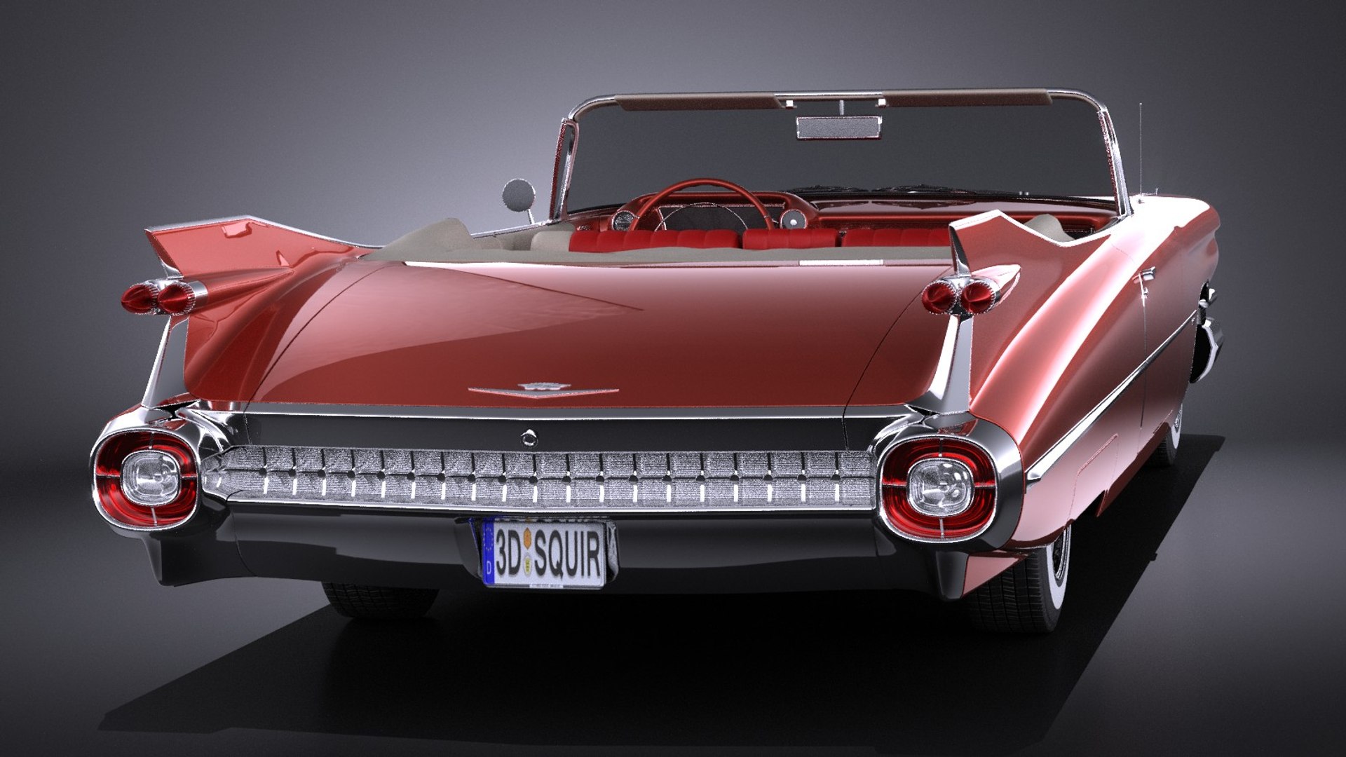 3d 3ds Cadillac Eldorado 1959