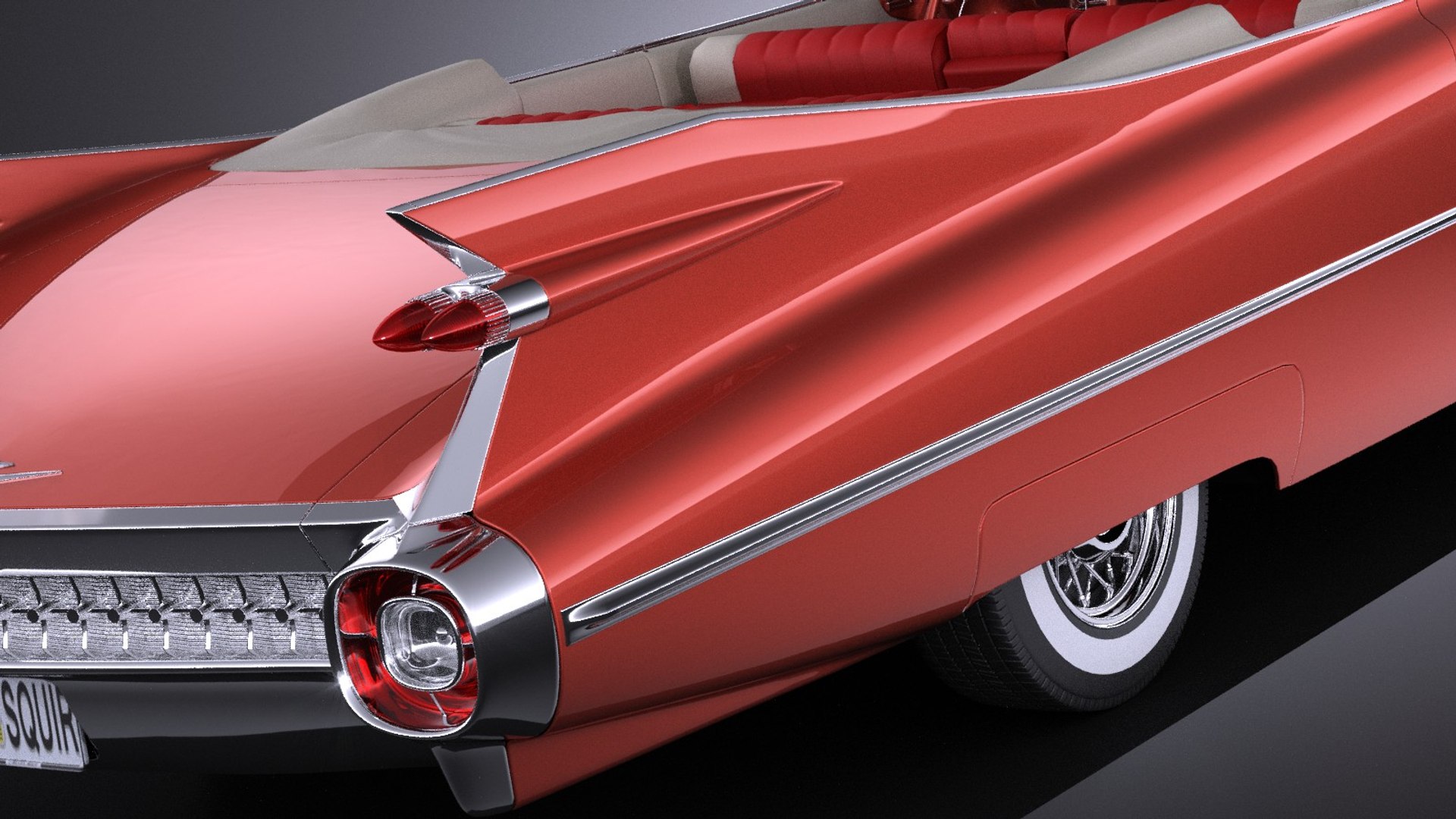 3d 3ds Cadillac Eldorado 1959