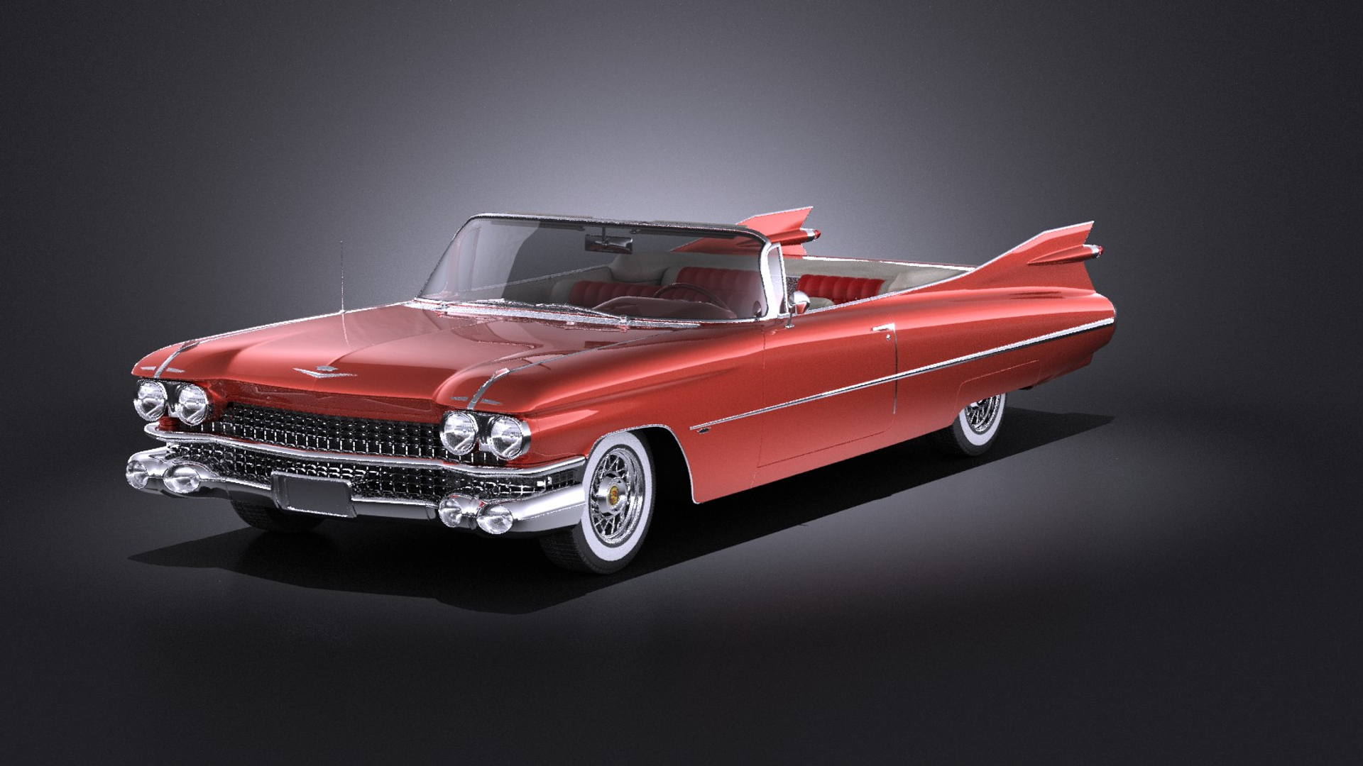 3d 3ds Cadillac Eldorado 1959