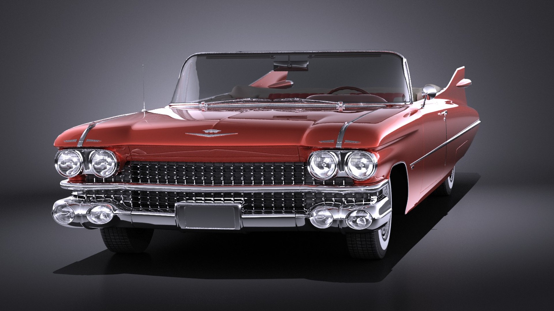 3d 3ds Cadillac Eldorado 1959