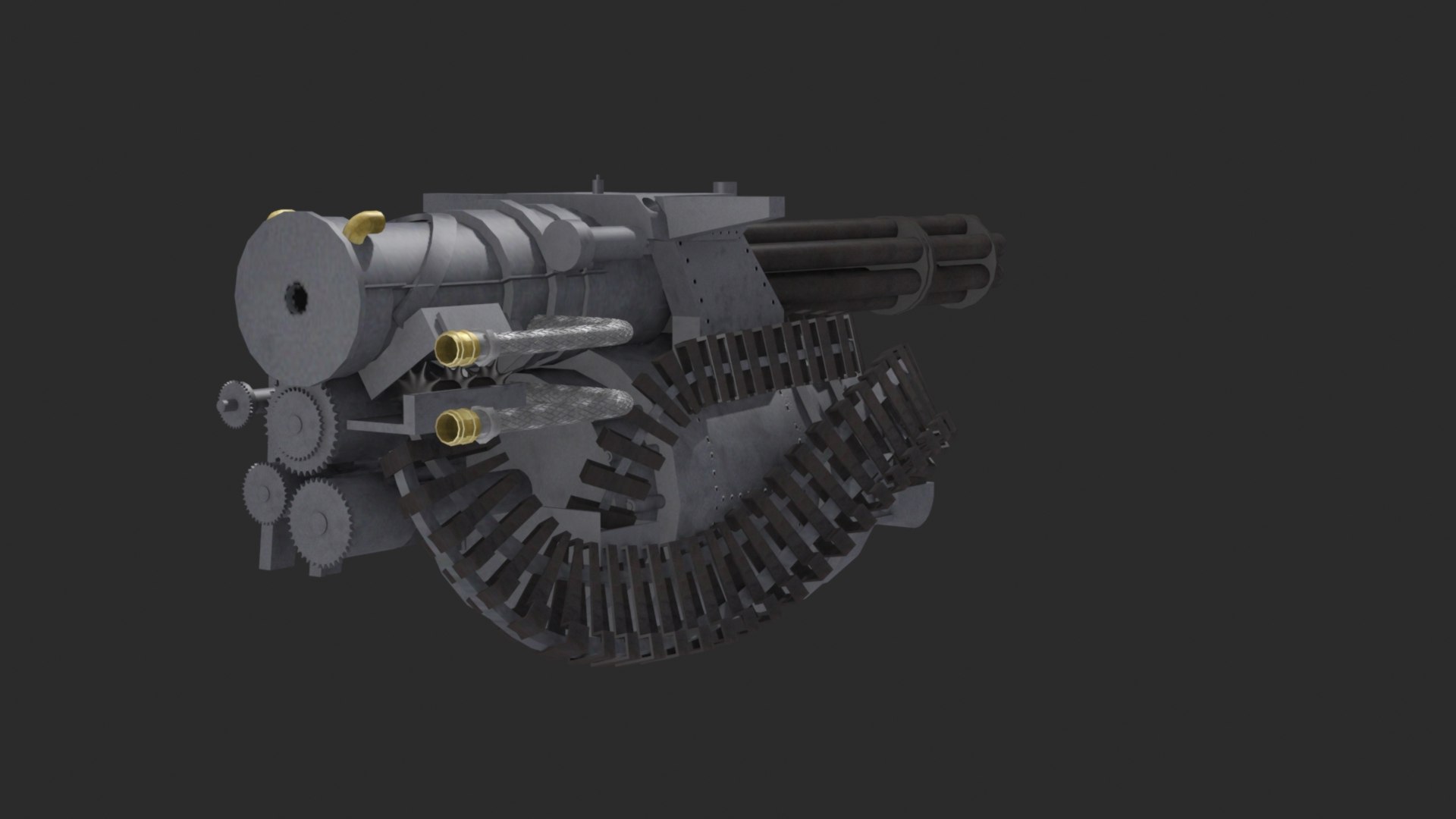 3D M61A2 Vulcan Gun Model - TurboSquid 2223746