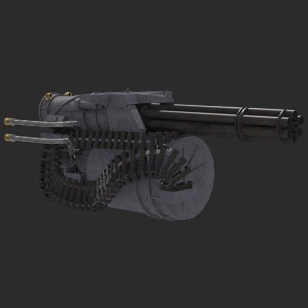 Arma Vulcano M61A2 Modelo 3D - TurboSquid 2223746