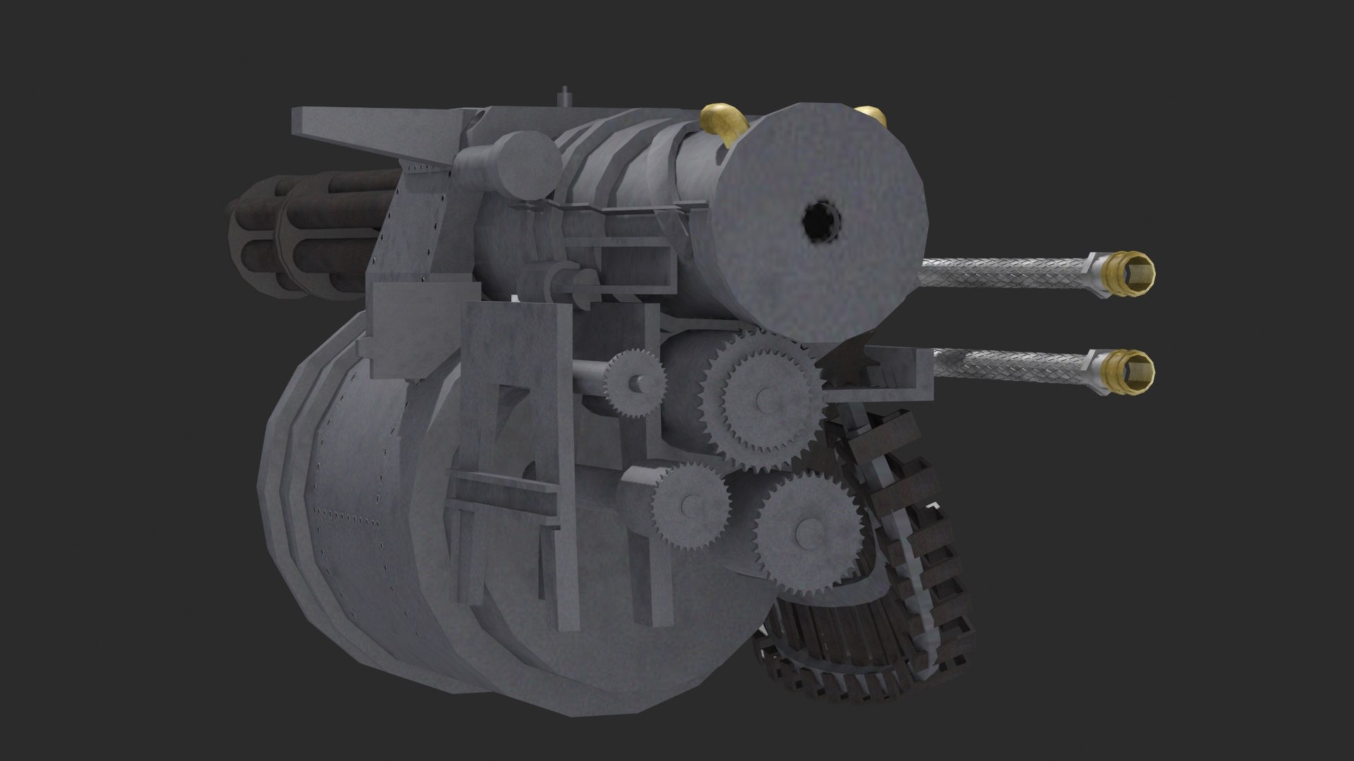 3D M61A2 Vulcan Gun Model - TurboSquid 2223746
