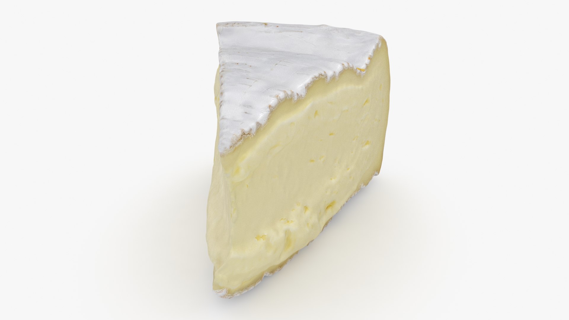 Brie Cheese Slice 3D Model - TurboSquid 2239872