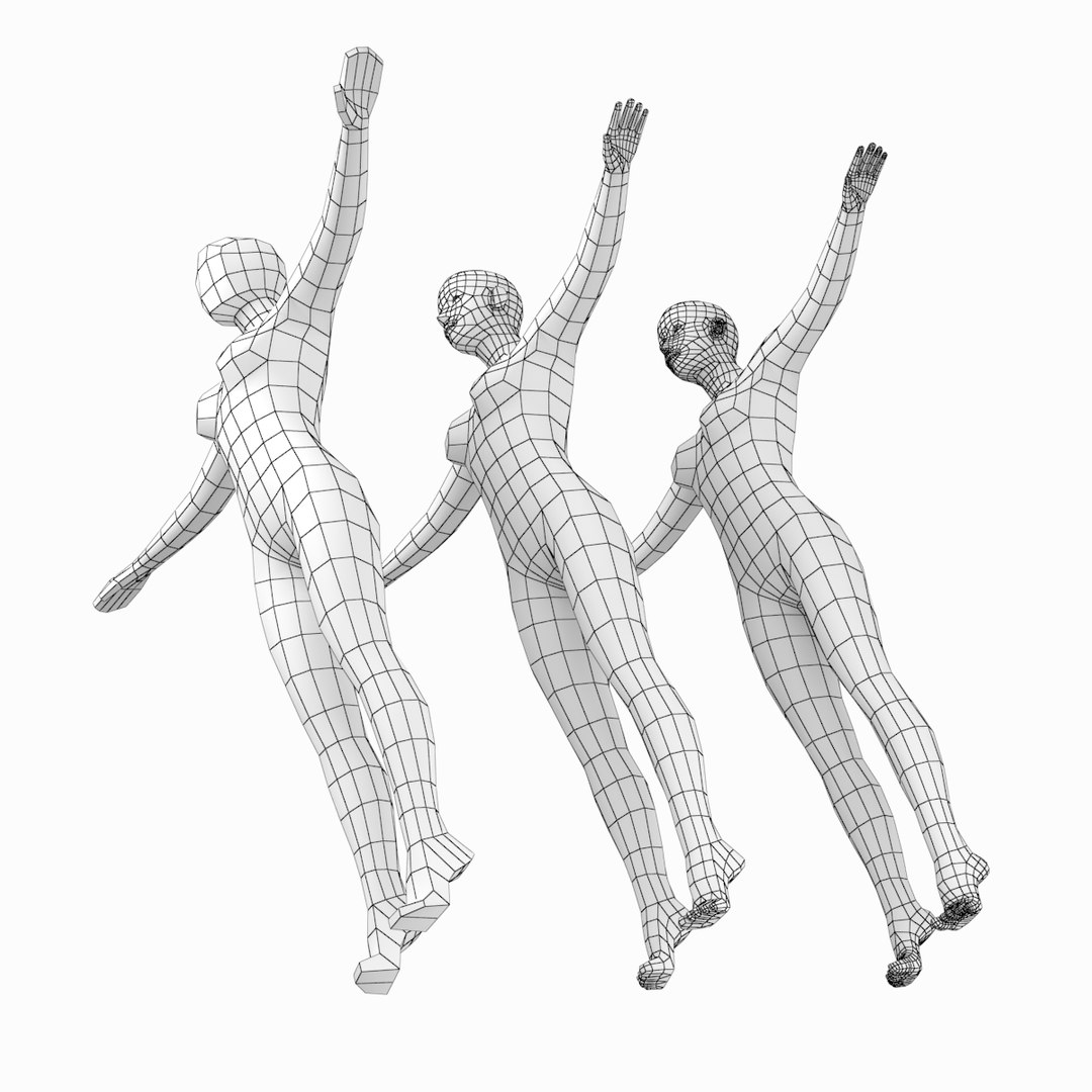 Base Mesh Human Female 3D - TurboSquid 1399297