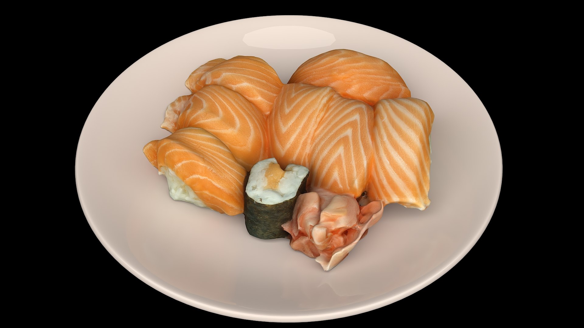 3D Food Collection 27 Sushi model - TurboSquid 2164097
