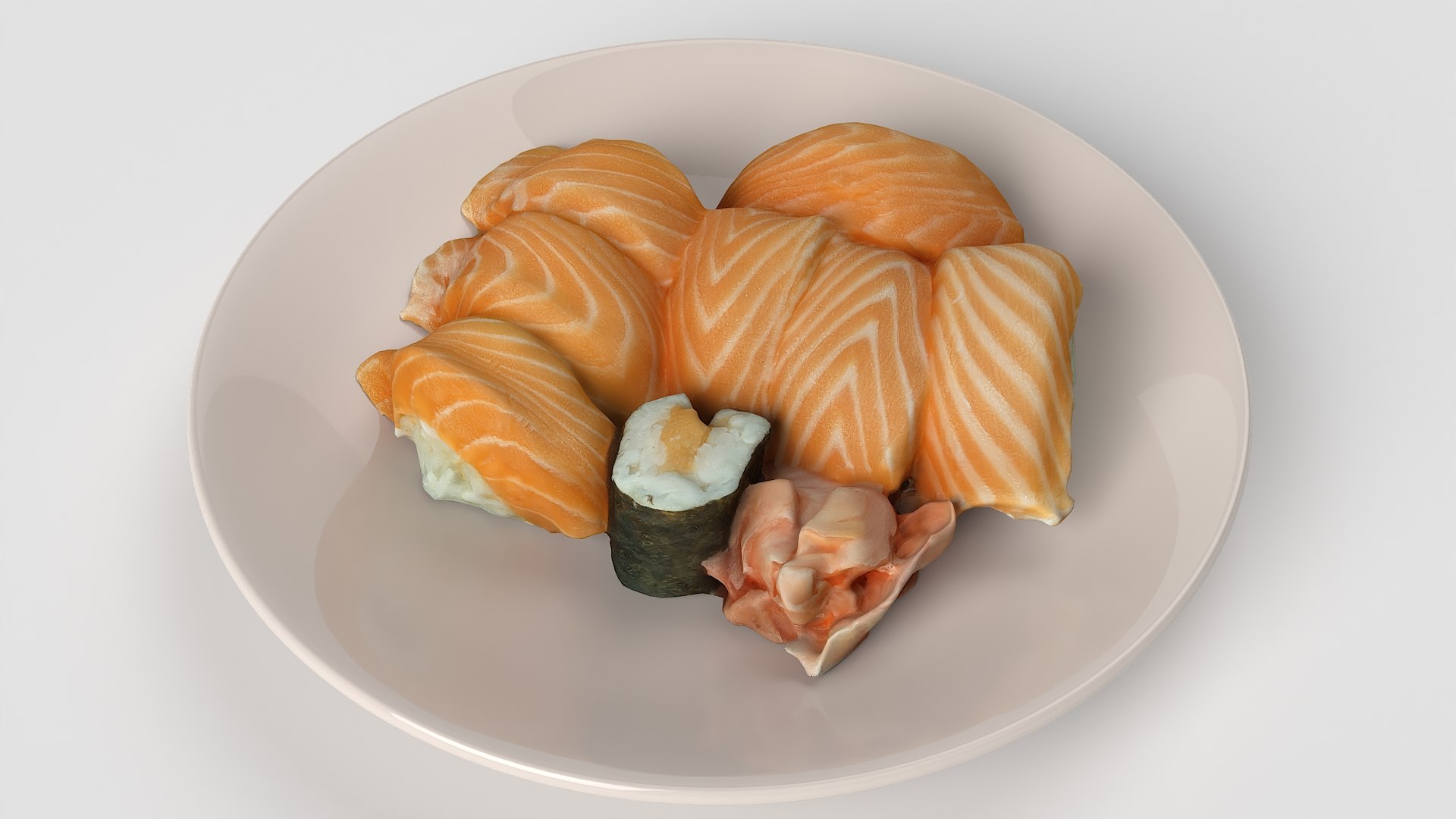 3D Food Collection 27 Sushi model - TurboSquid 2164097