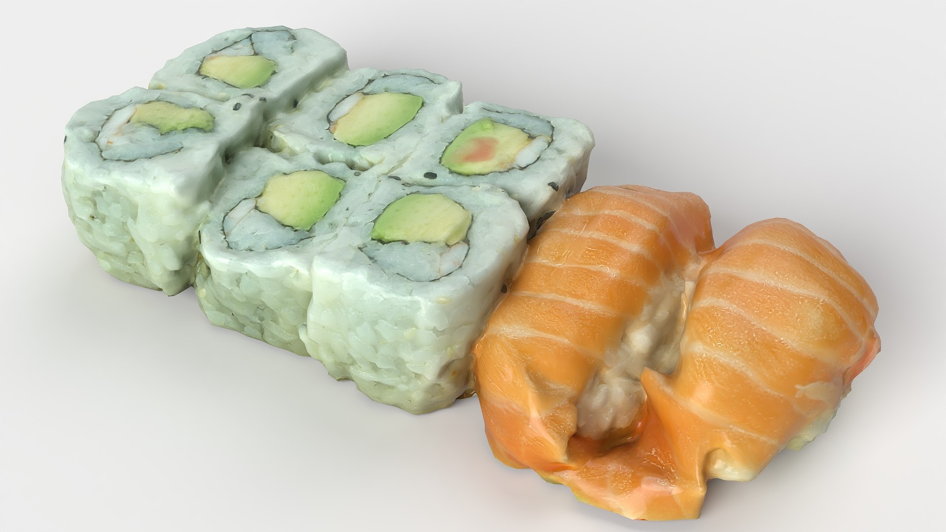 3D Food Collection 27 Sushi model - TurboSquid 2164097