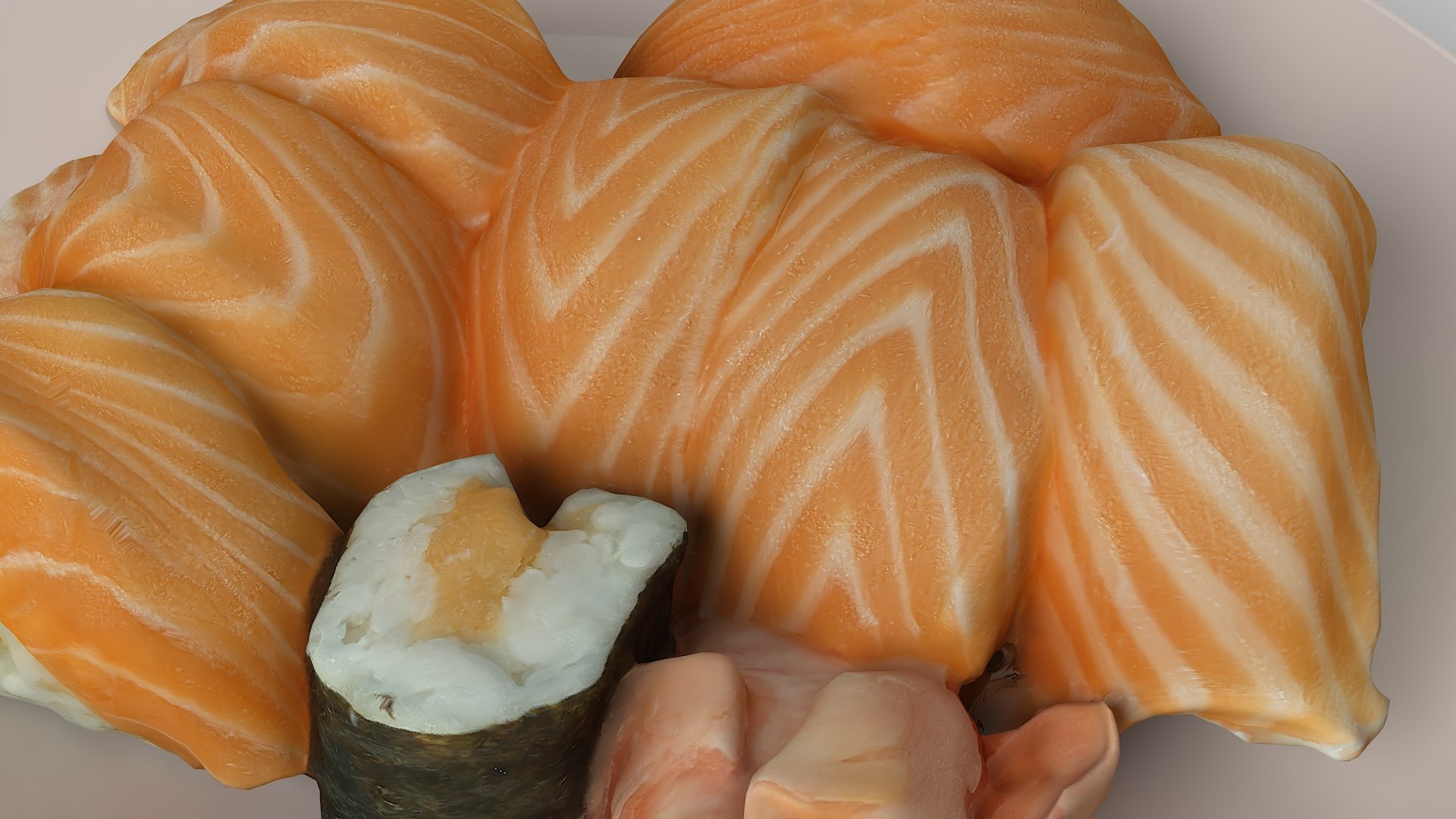 3D Food Collection 27 Sushi model - TurboSquid 2164097