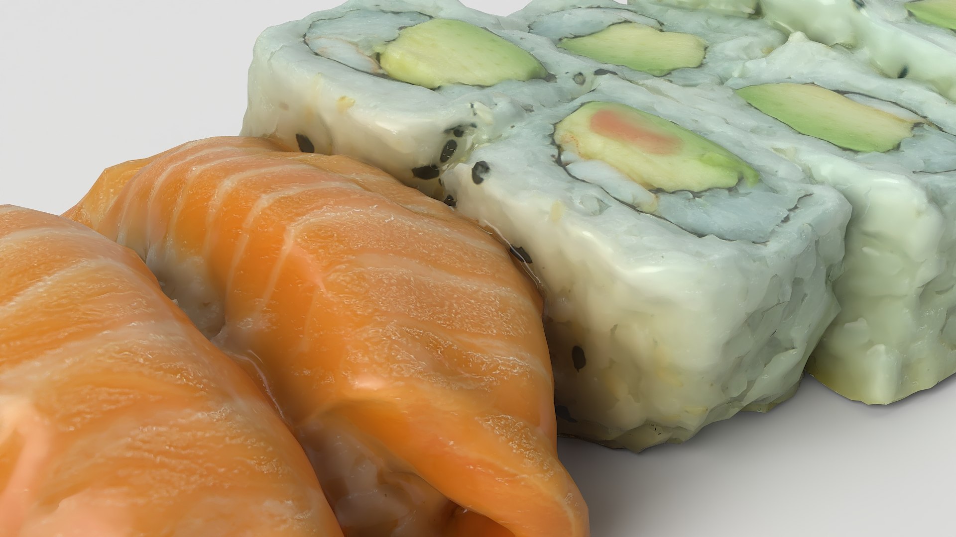 3D Food Collection 27 Sushi model - TurboSquid 2164097