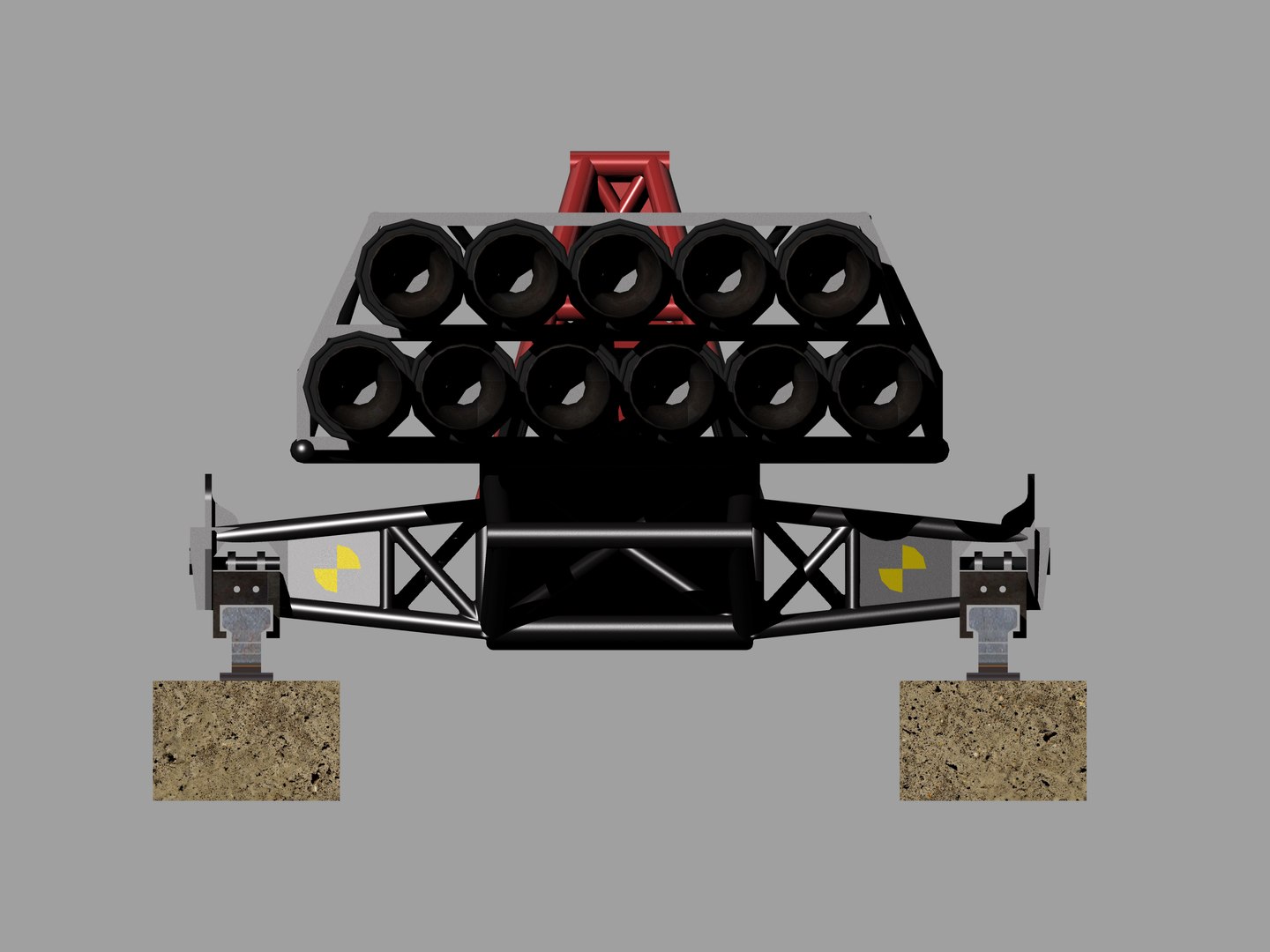 3D Rocket Sled G-force Testing Model - TurboSquid 1469421