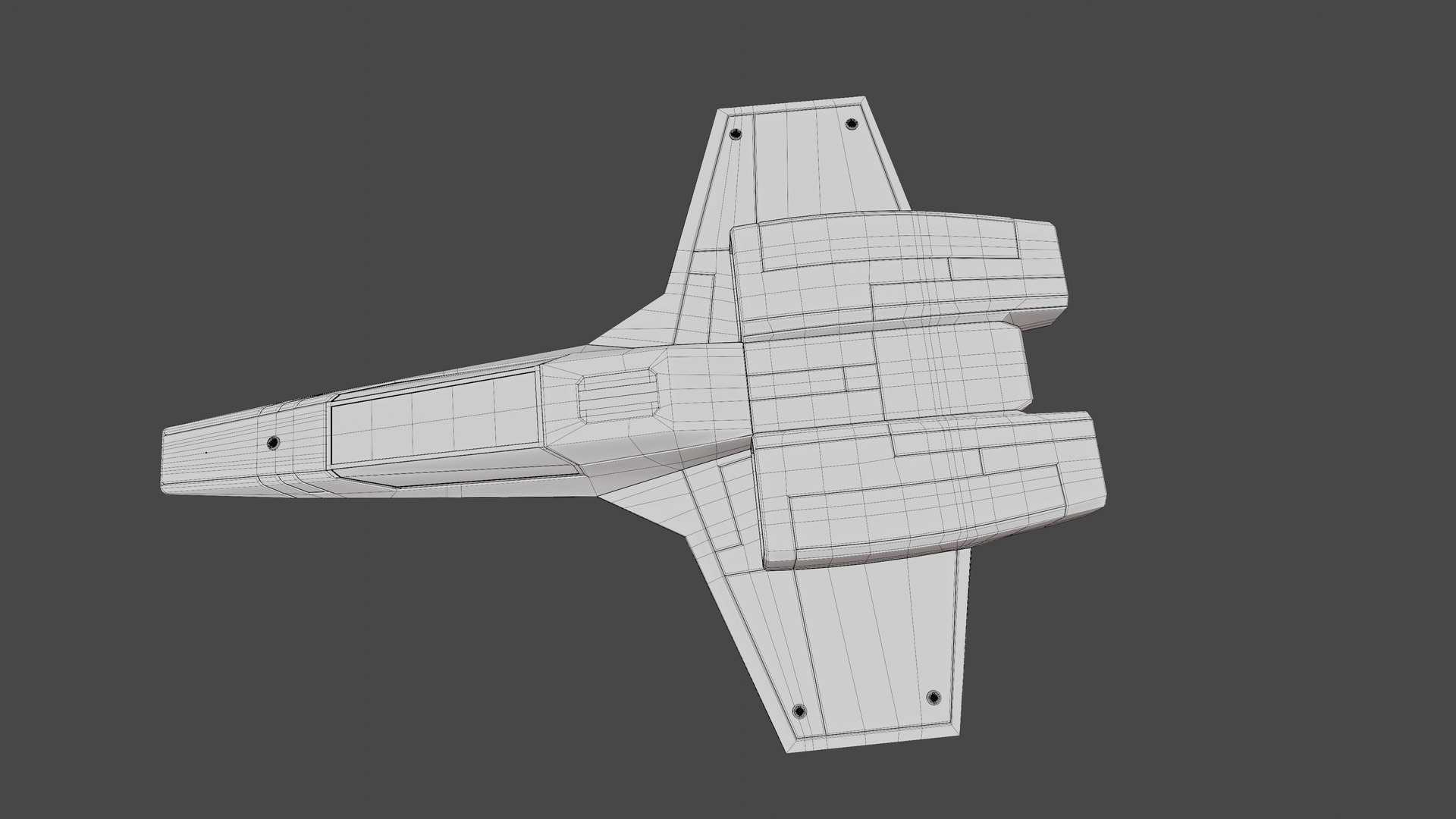 3D Sci-Fi Space Fighter Jet with Interior Cockpit - TurboSquid 2161069