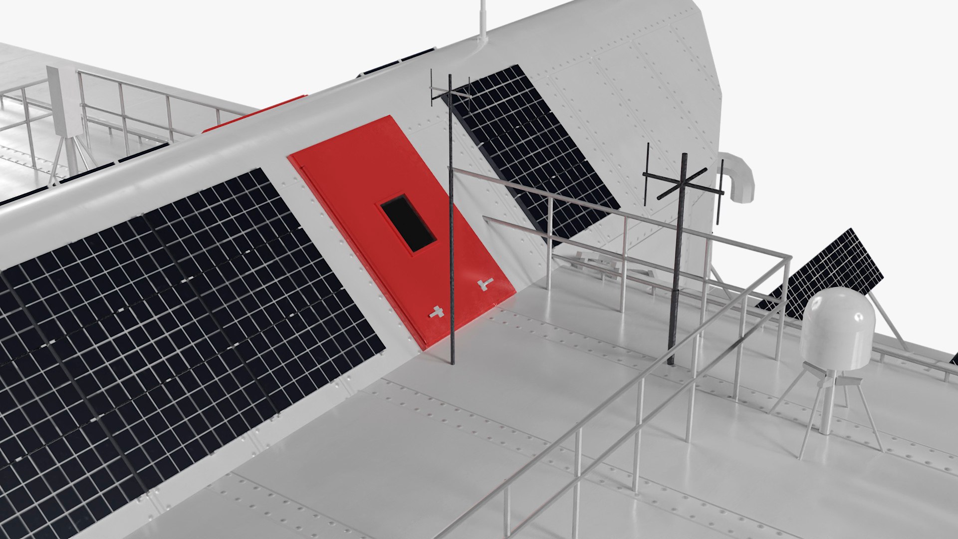 Arctic Research Station 3D - TurboSquid 2330643