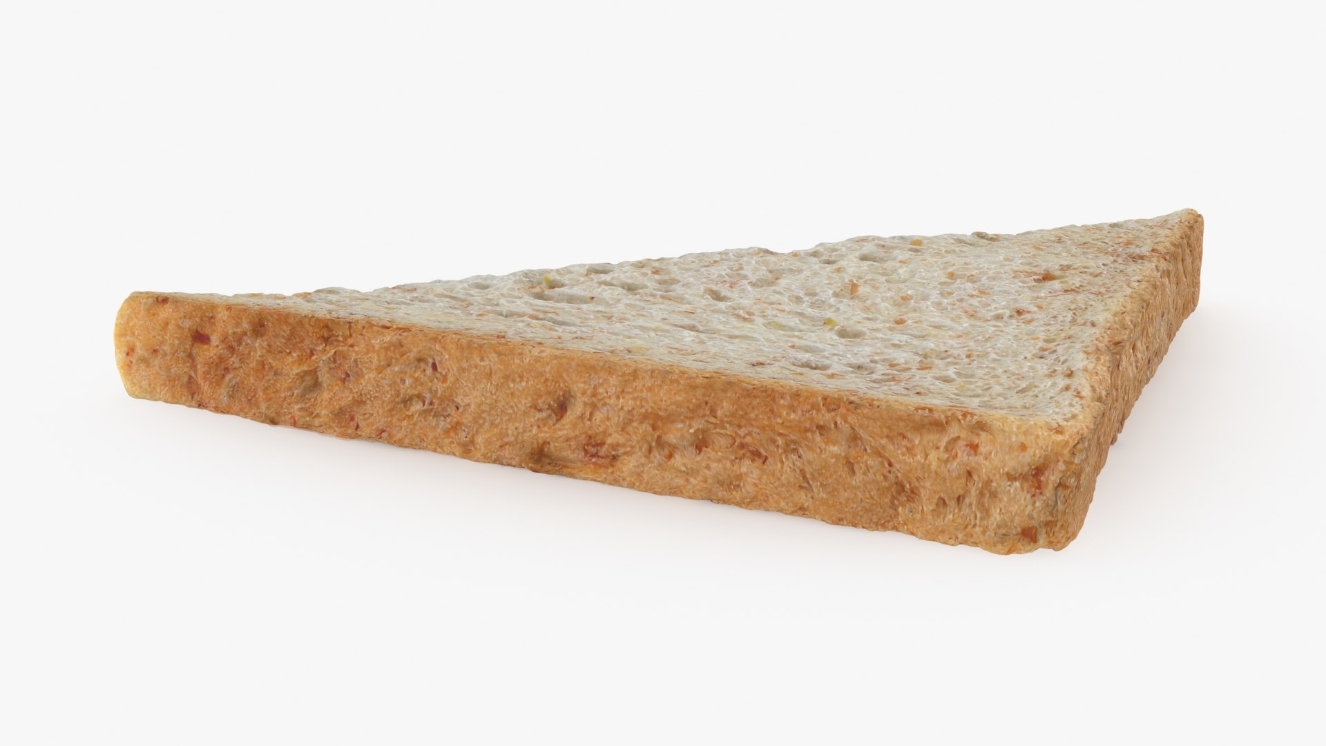 Bread Half Slice 02 3D Model - TurboSquid 2164266