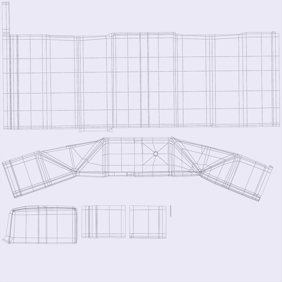 Liquid Box Packaging With Straw Model - TurboSquid 1840447