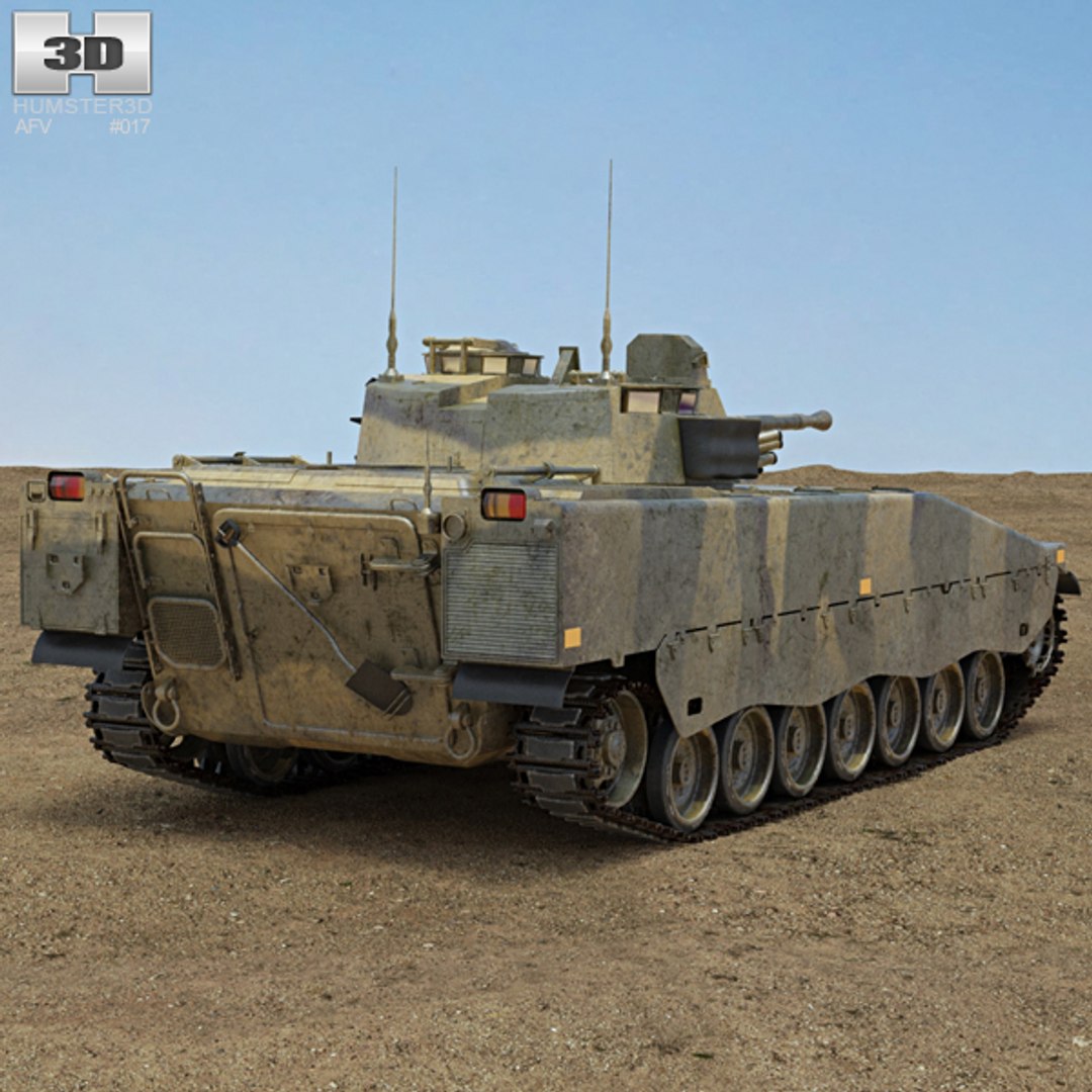 3D Combat Vehicle 90 - TurboSquid 1205165